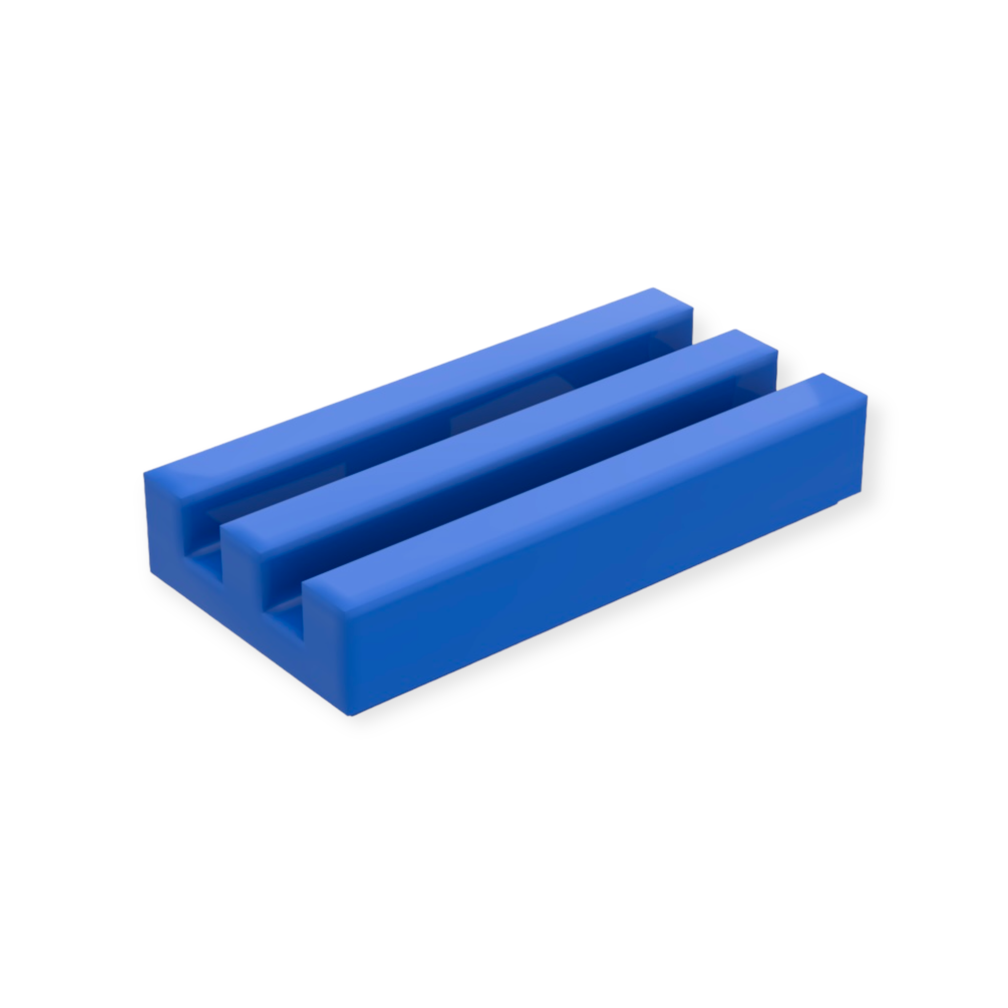 LEGO Tile Modified 1-2 Grille - Blue – Mjaysbricks.de®