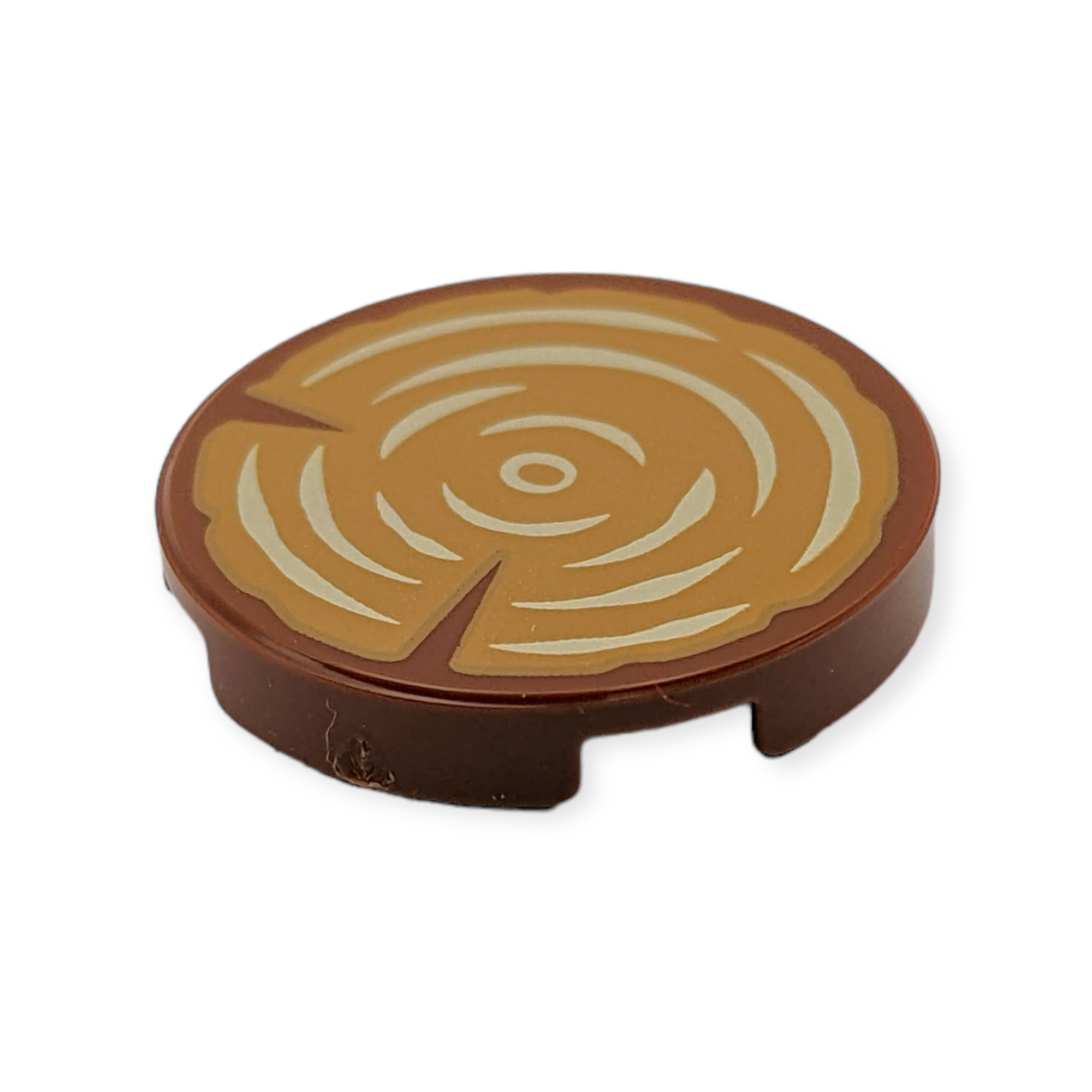 LEGO Tile Round 2x2 - Baumstumpf / Holzscheit – Mjaysbricks.de