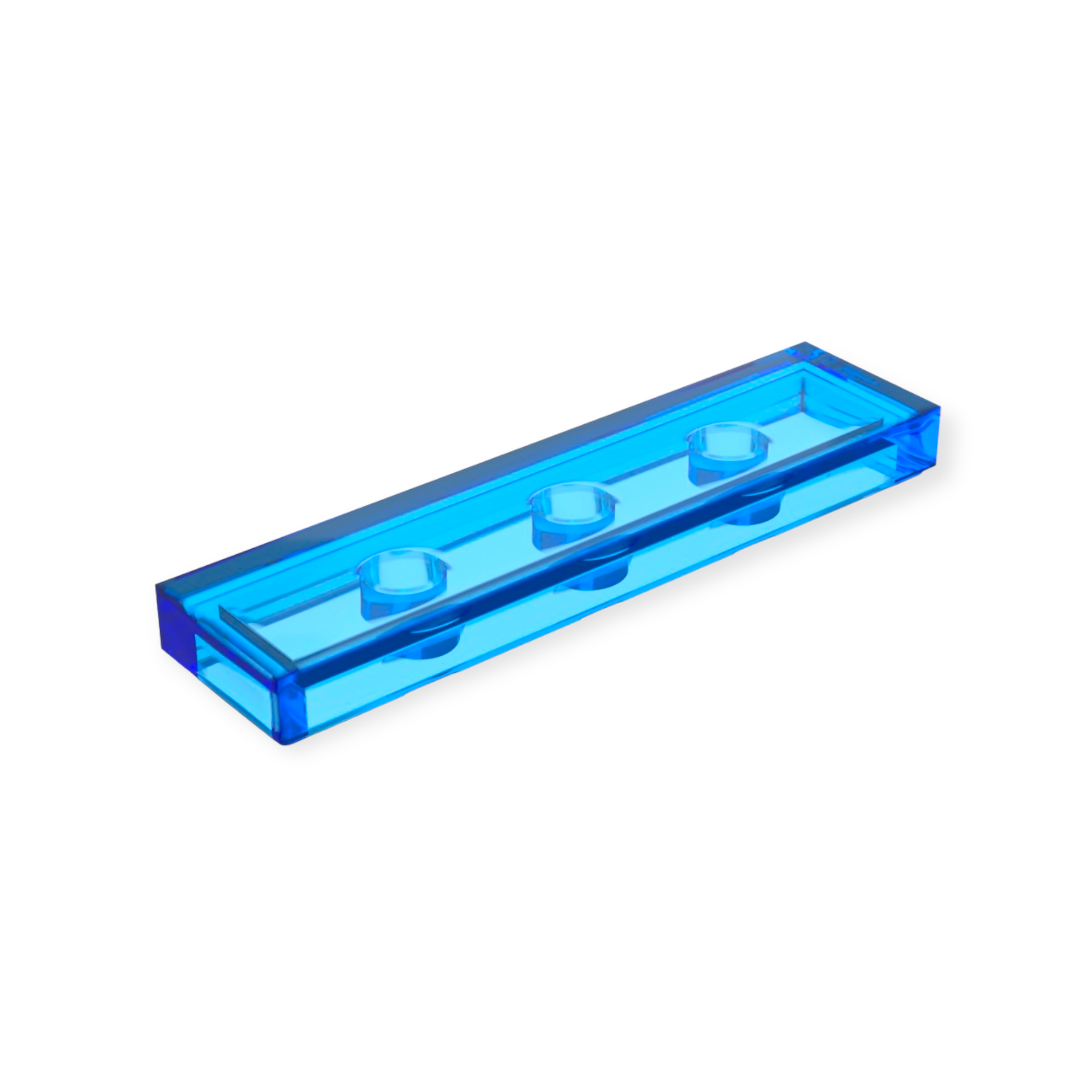 LEGO Tile 1x4 - Trans-Dark Blue – Mjaysbricks.de®