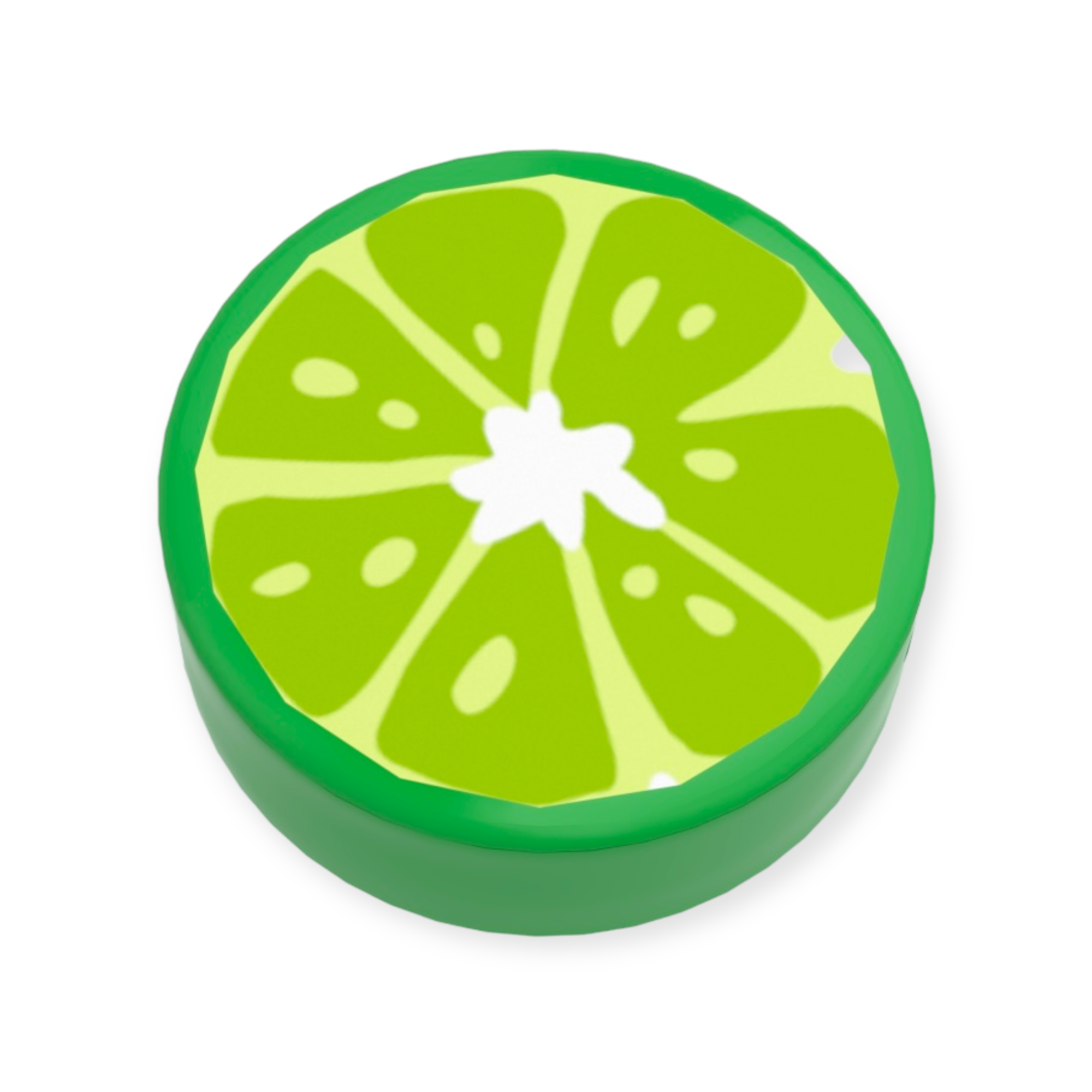 LEGO Tile 1x1 Round - Limone – Mjaysbricks.de®