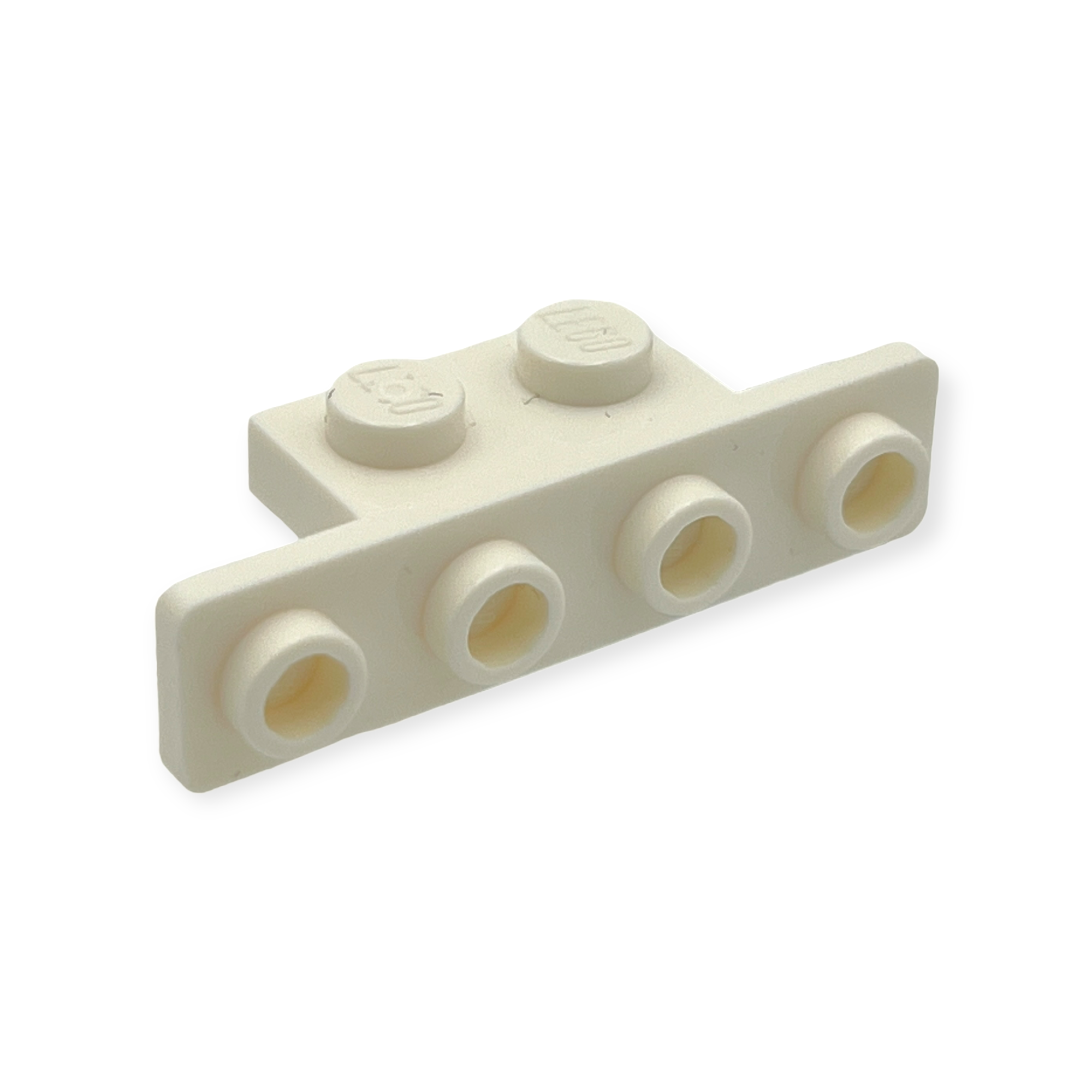 LEGO Bracket 1x2 - 1x4 Rounded Corners - in White – Mjaysbricks.de