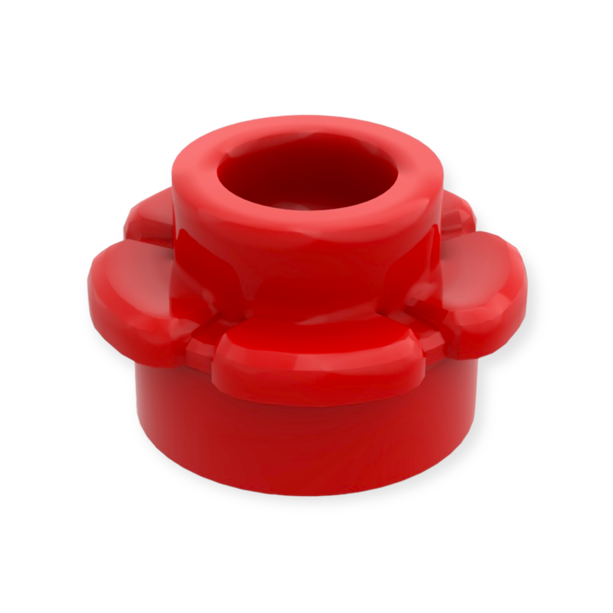 LEGO Plate Round 1x1 Flower - Red – Mjaysbricks.de®