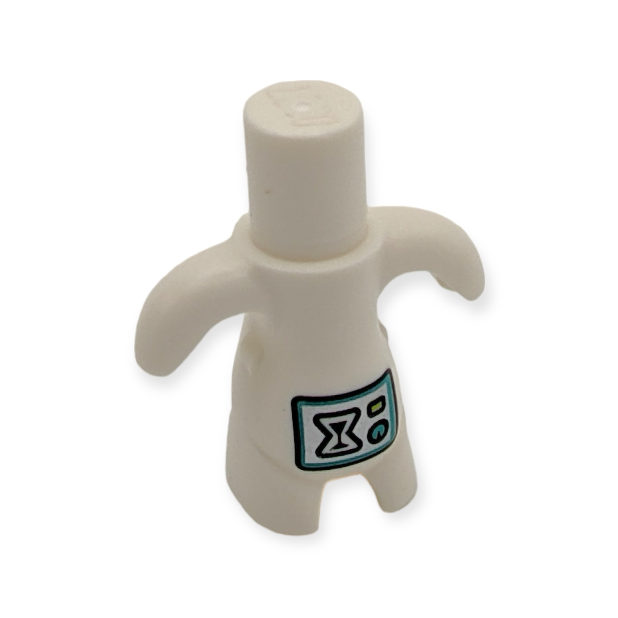 LEGO Torso Body 43 - Dreamzzz Creature / Dreamling Silver Control Pane ...
