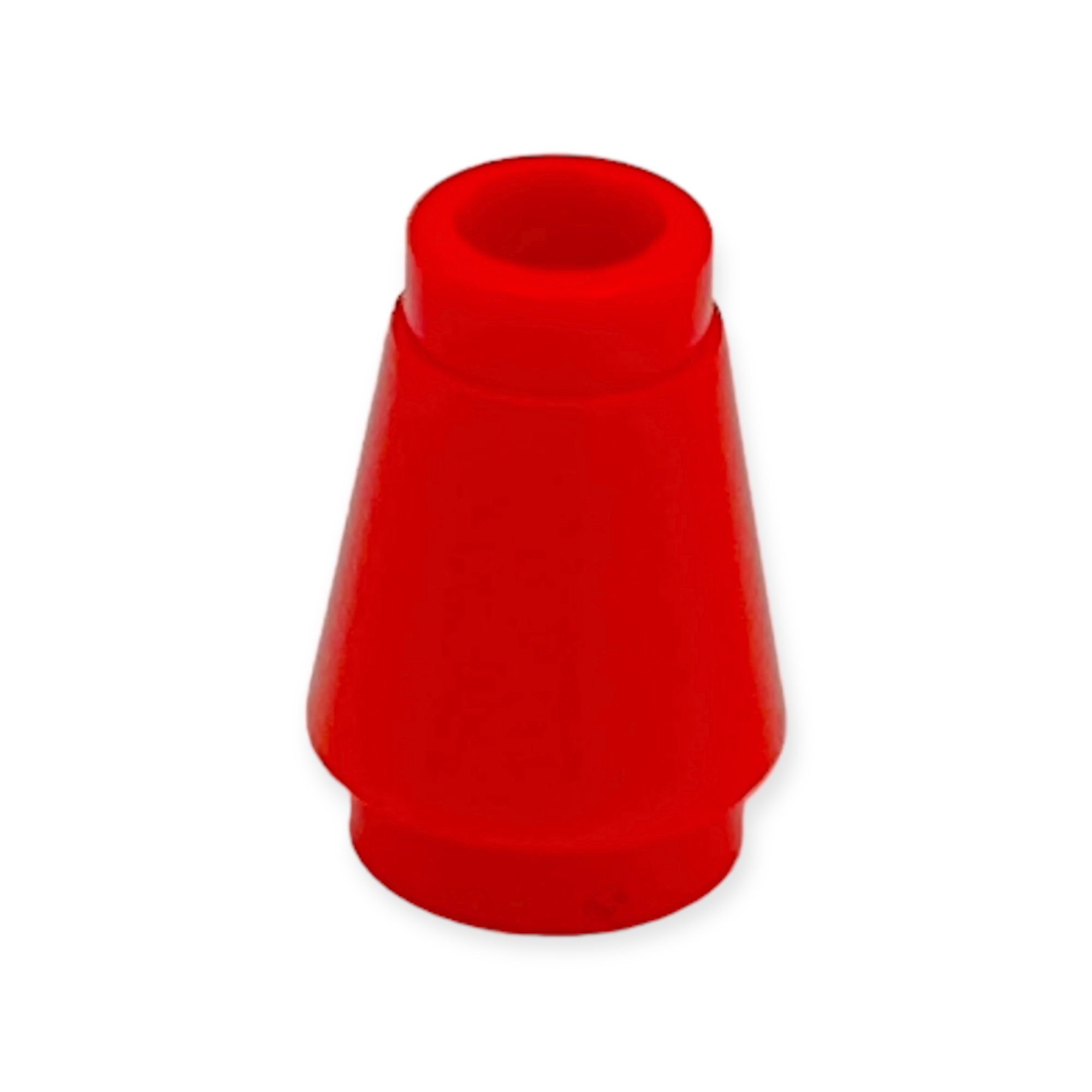 LEGO Cone 1x1 with Top Groove in Red – Mjaysbricks.de