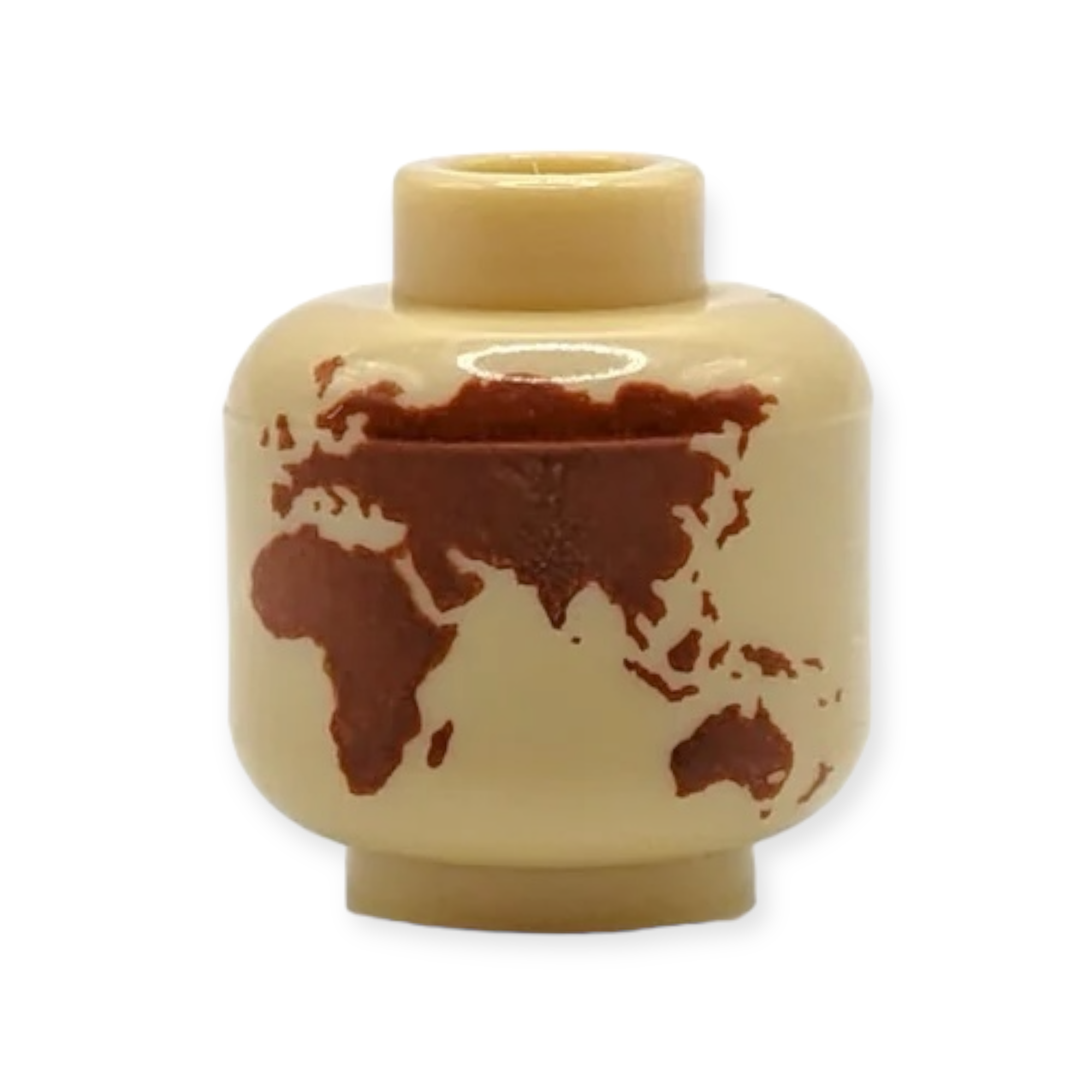 LEGO Head - Globus – Mjaysbricks.de®